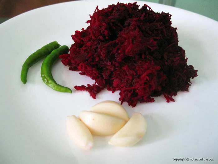 Beet Bata/Roasted paste of Beetroot | Not Out of the Box