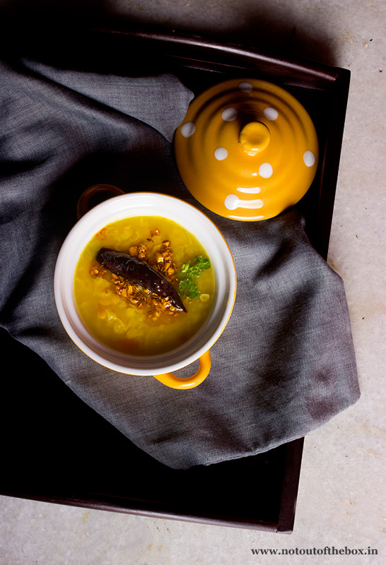 Peeli Dal/Yellow Dal | Not Out of the Box