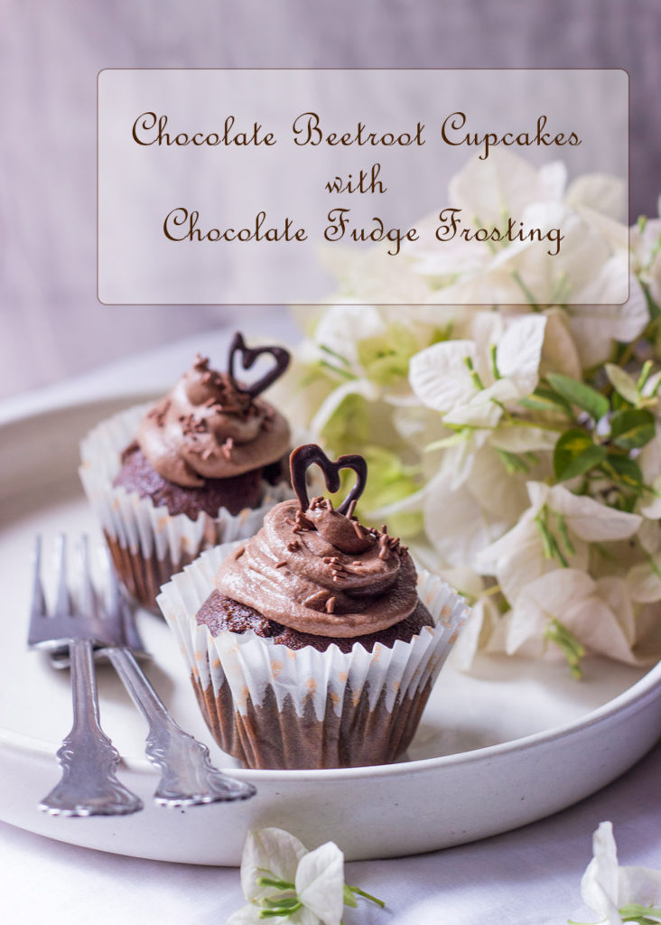 Chocolate Beetroot Cupcakes with Chocolate Fudge Frosting | Not Out of ...