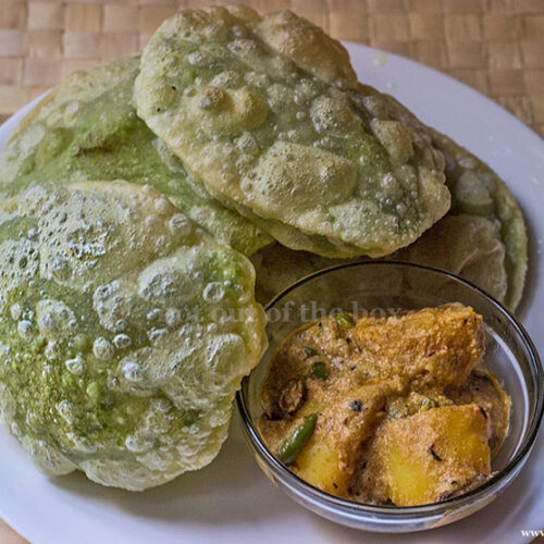 Koraishutir Kochuri/Peas Kachori | Not Out of the Box