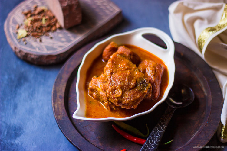 Katla Mach er Kalia/Spicy Katla Fish Curry | Not Out of the Box