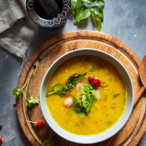 Morich Dal/Lentil with Black pepper | Not Out of the Box