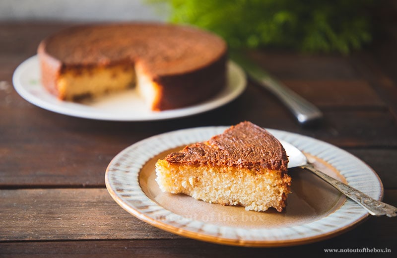 Chhena Poda / Baked Indian Cheesecake | Not Out of the Box