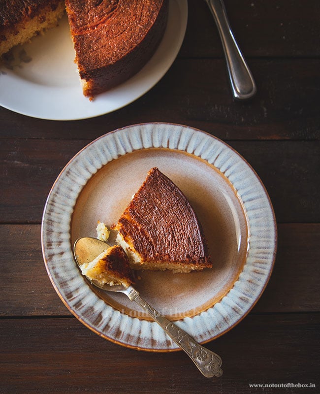 Chhena Poda / Baked Indian Cheesecake | Not Out of the Box